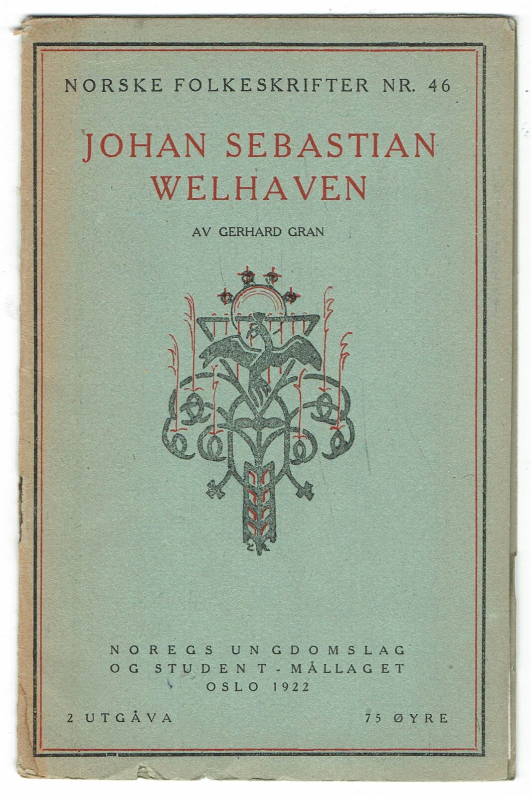 Johan Sebastian Welhaven (hft) | Galleri & Gallera